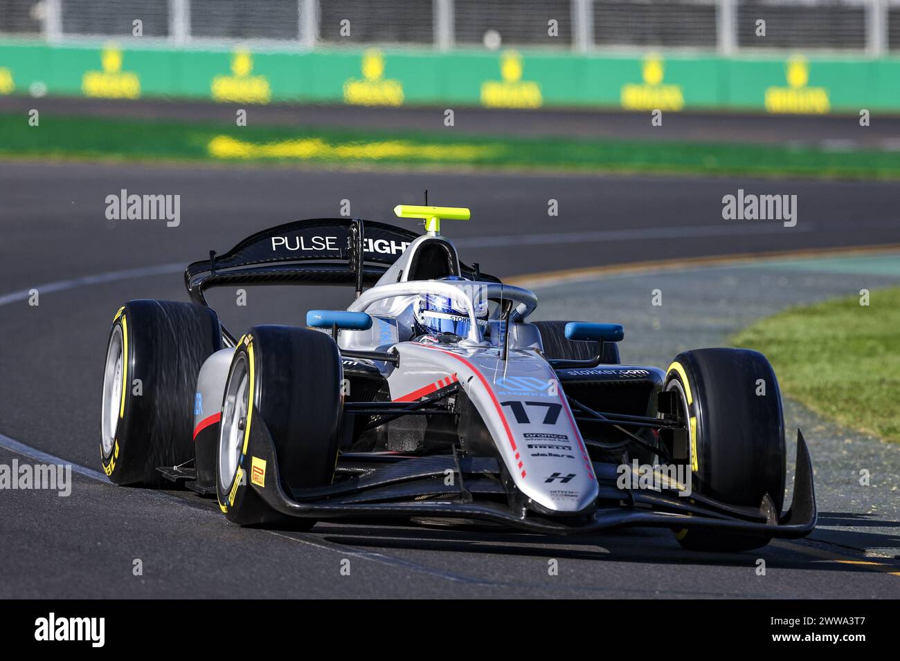 17 ARON Paul (est), Hitech Pulse-Eigt, Dallara F2 2024, action during the 3rd round of the 2024 ...