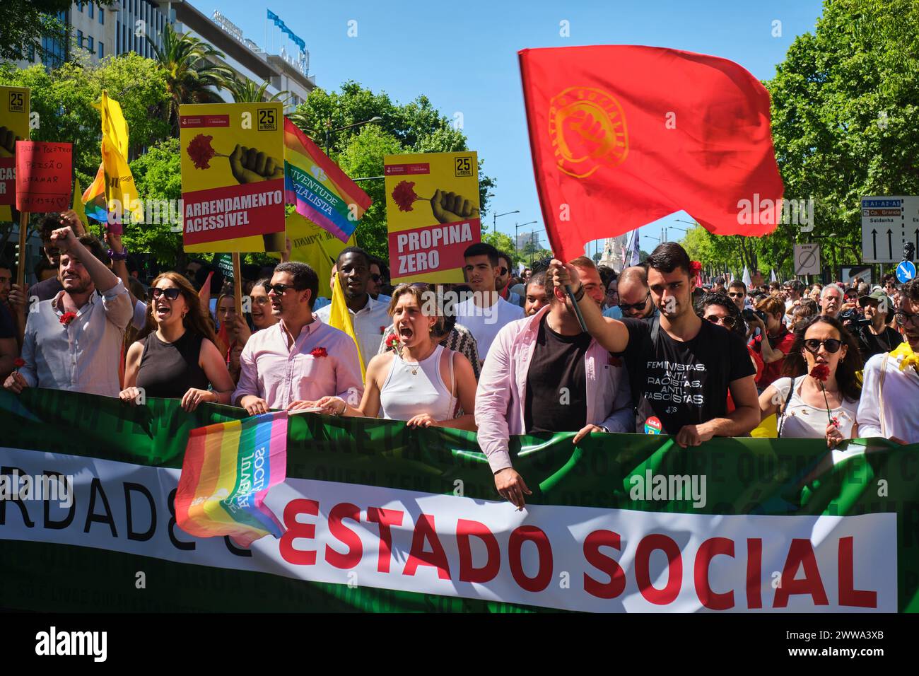 Celebration of The Carnation Revolution aka 25th April 25 de Abril ...