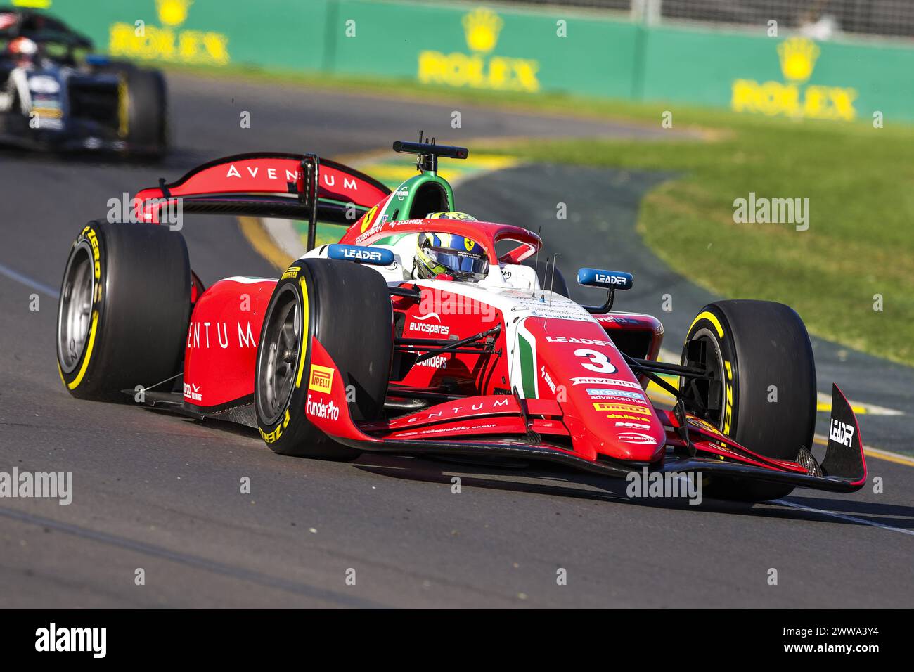 03 BEARMAN Oliver (gbr), Prema Racing, Dallara F2 2024, action during the 3rd round of the 2024 ...