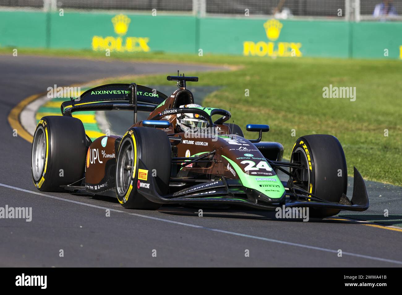 24 DURKSEN Joshua (pry), PHM AIX Racing, Dallara F2 2024, action during ...