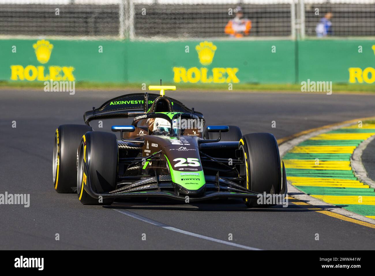 25 BARNARD Taylor (gbr), PHM AIX Racing, Dallara F2 2024, action during ...