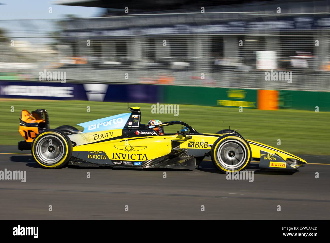 10 BORTOLETO Gabriel (bra), Invicta Racing, Dallara F2 2024, action during the 3rd round of the ...