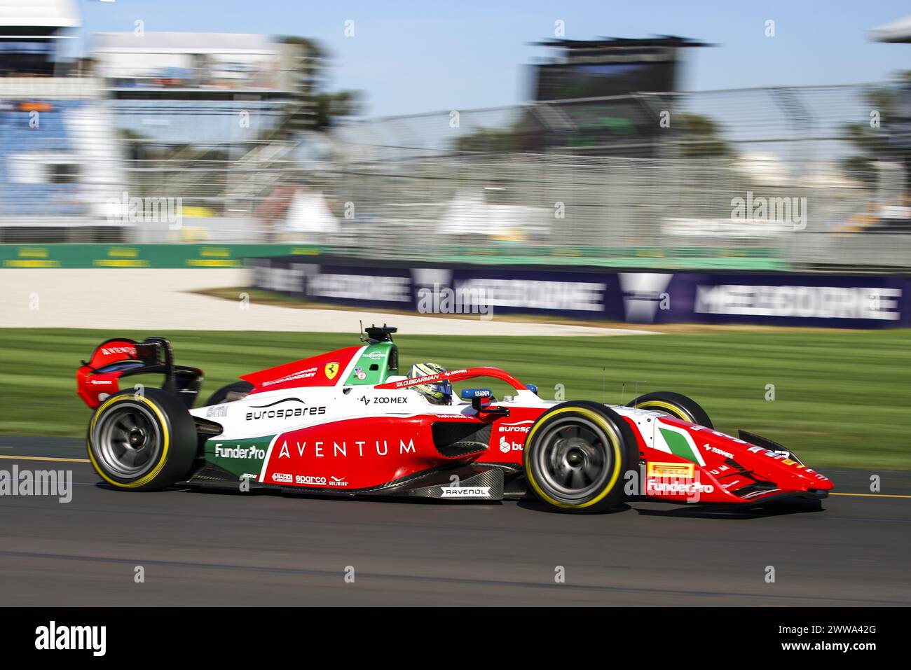 03 BEARMAN Oliver (gbr), Prema Racing, Dallara F2 2024, action during the 3rd round of the 2024 ...