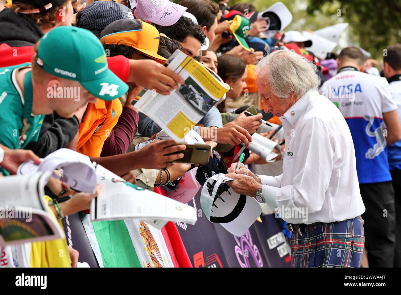 Jackie stewart formula 1 australia hi-res stock photography and images ...