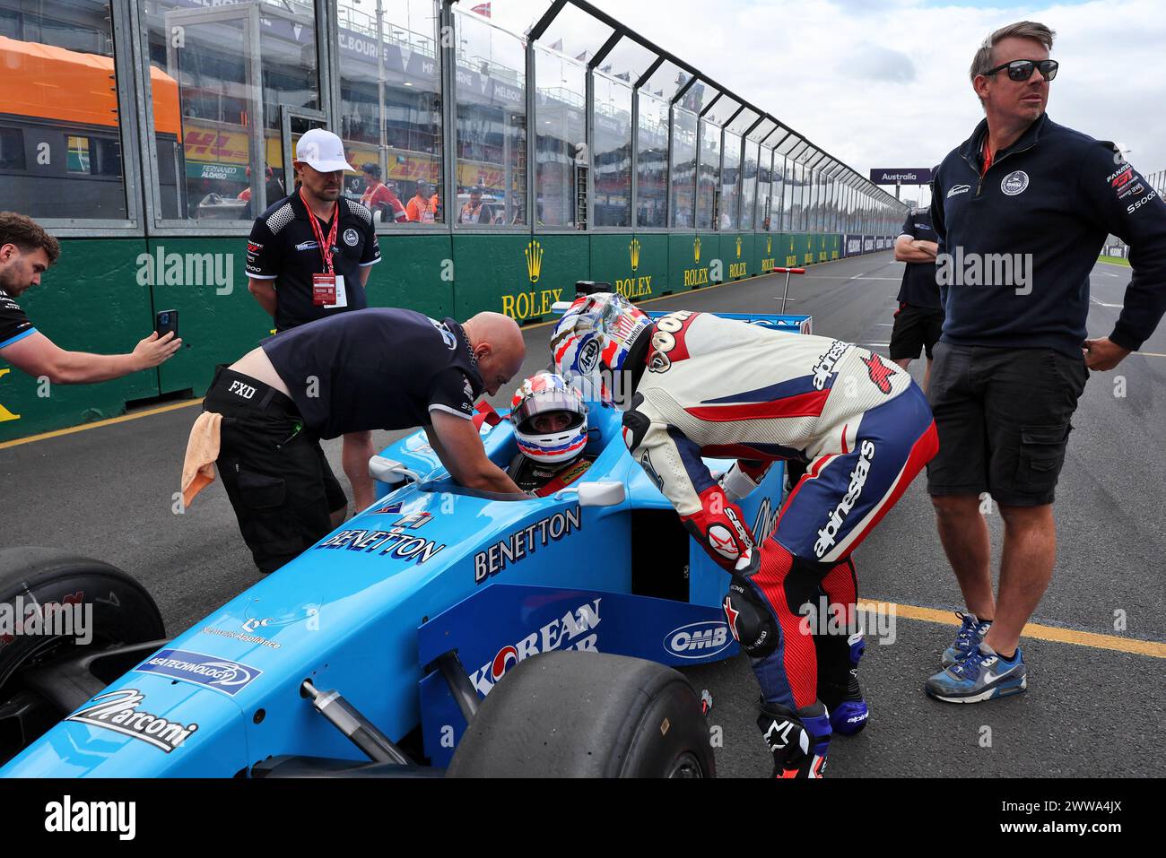 Melbourne, Australia. 23rd Mar, 2024. Jack Doohan (AUS) Alpine F1 Team ...