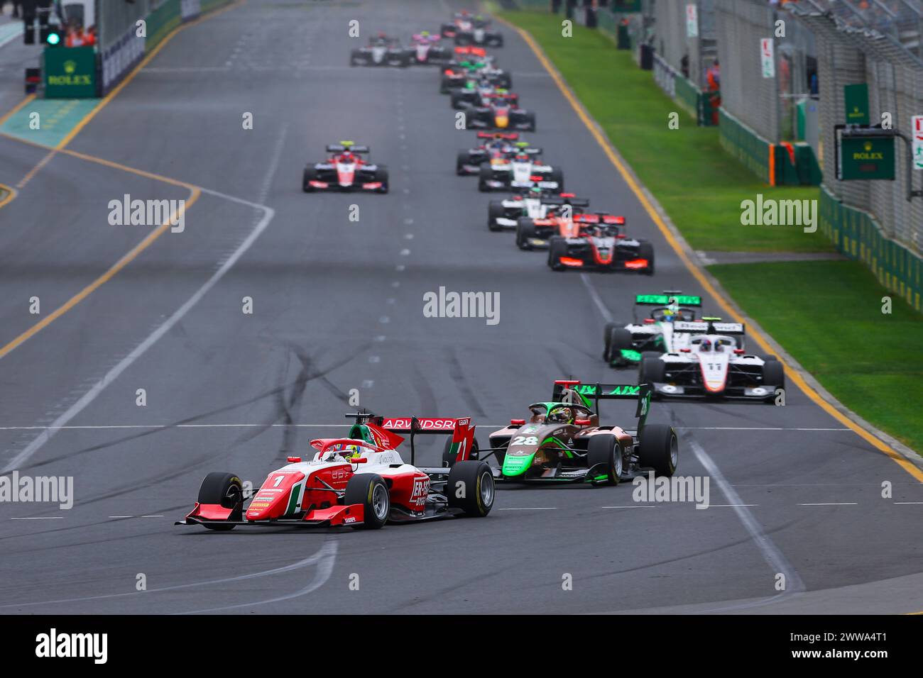 01 BEGANOVIC Dino (swe), Prema Racing, Dallara F3 2019, action during ...