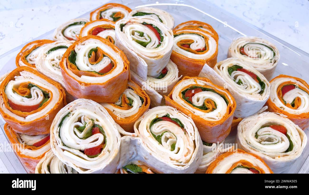 Colorful platter assorted slices hi-res stock photography and images ...