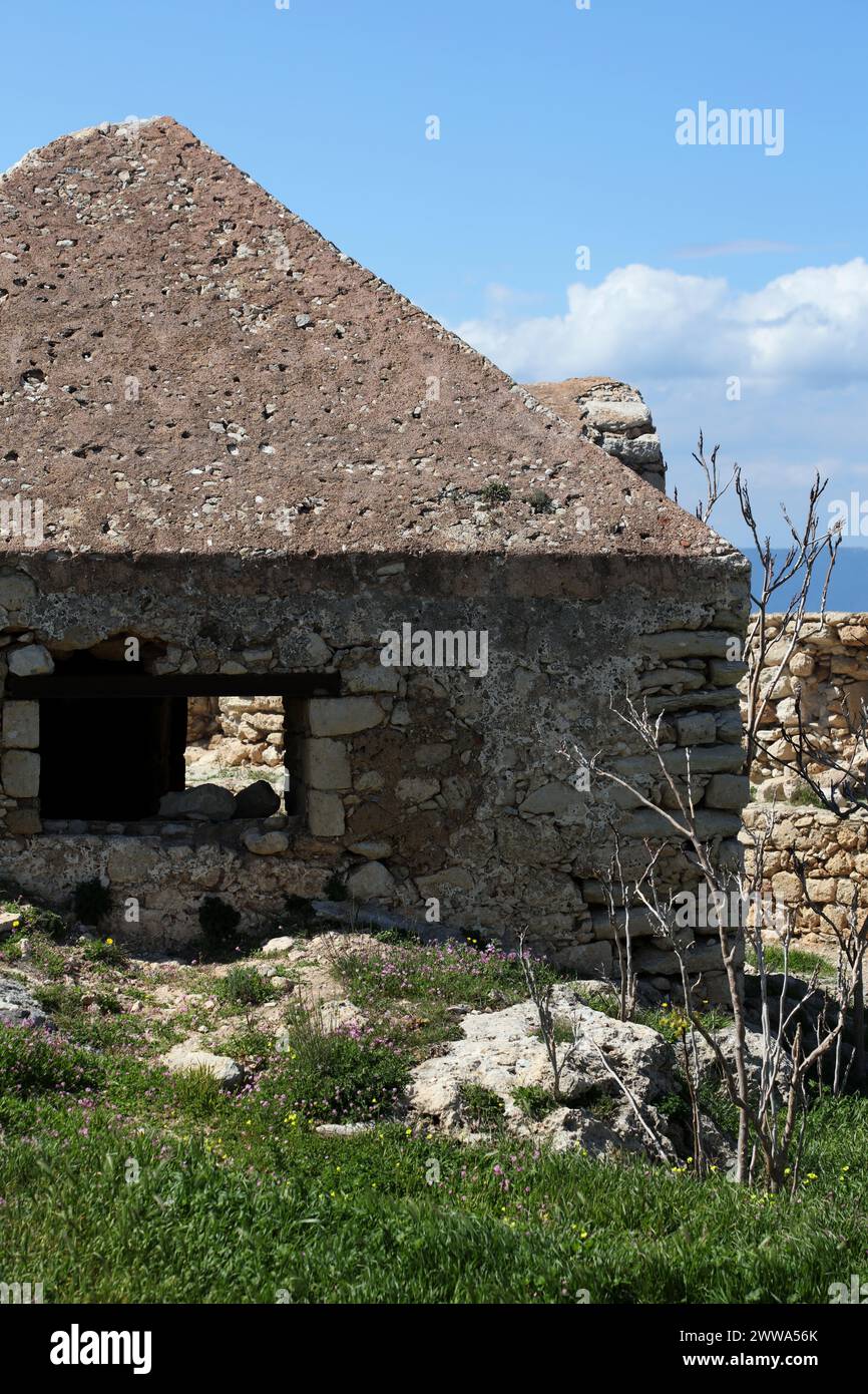 Fortezza fortress castle in Crete island Rethimno holidays exploring ...
