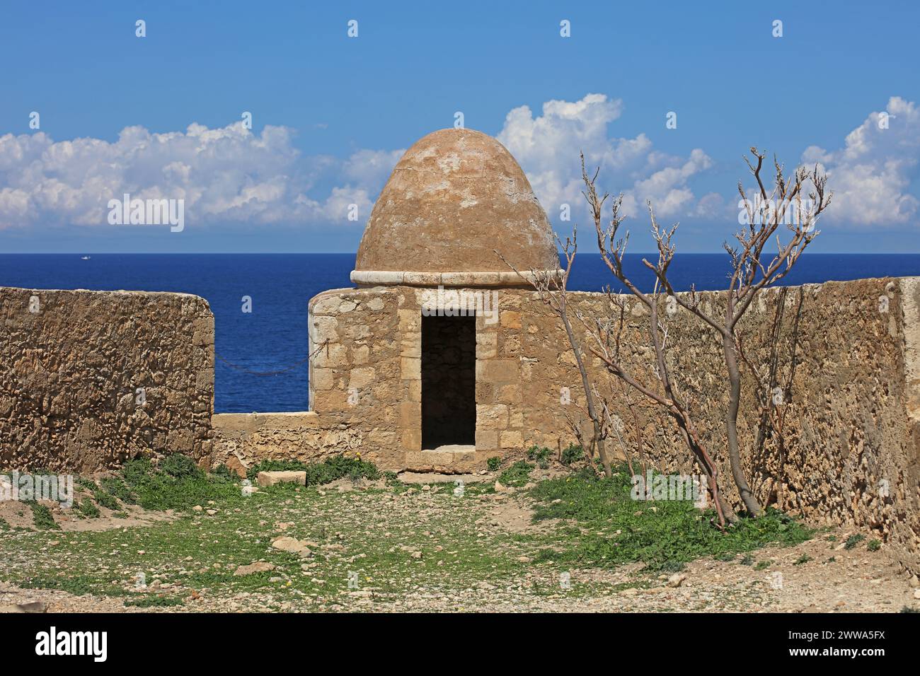 Fortezza fortress castle in Crete island holidays exploring the old ...