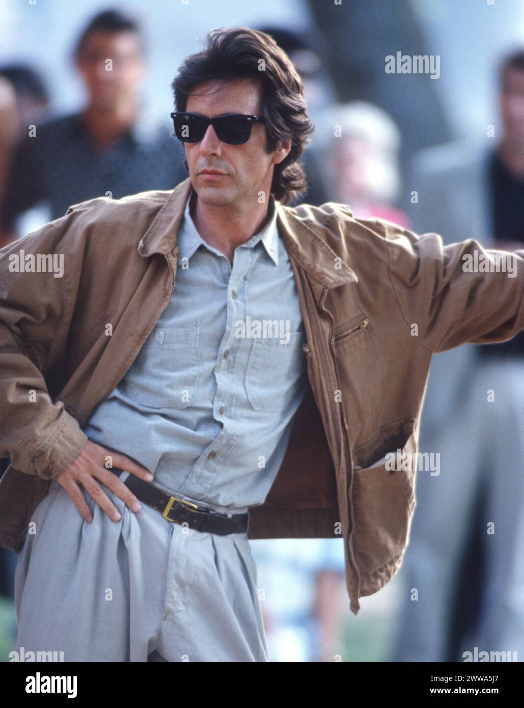 1996Al Pacino on the movie set of Frankie and Johnny John Barrett ...