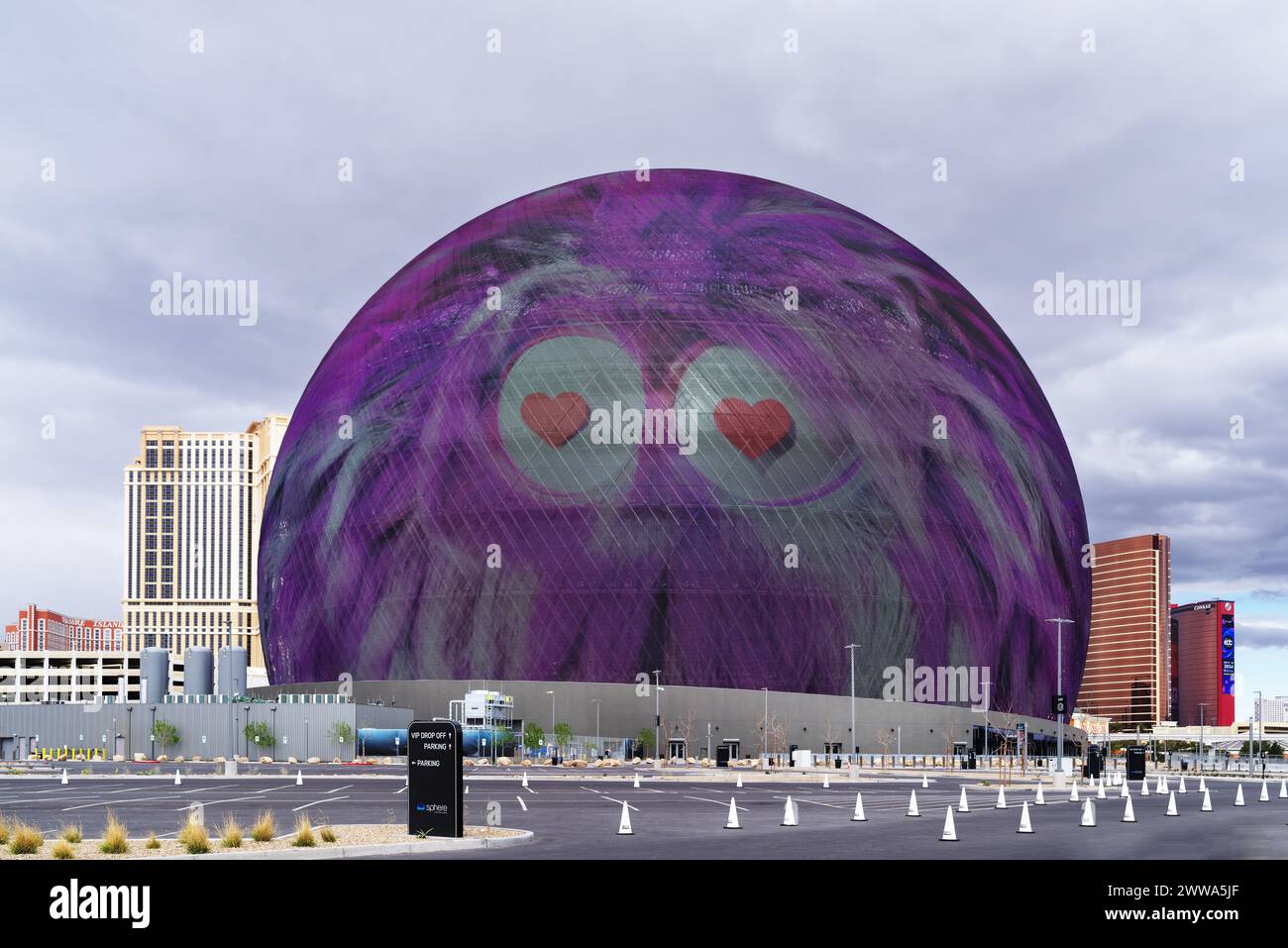 Las vegas sphere hi-res stock photography and images - Alamy