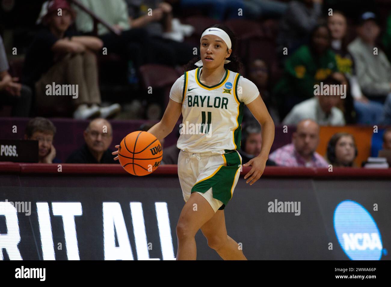 Blacksburg, VA, USA. 22nd Mar, 2024. Baylor Lady Bears guard Jada ...