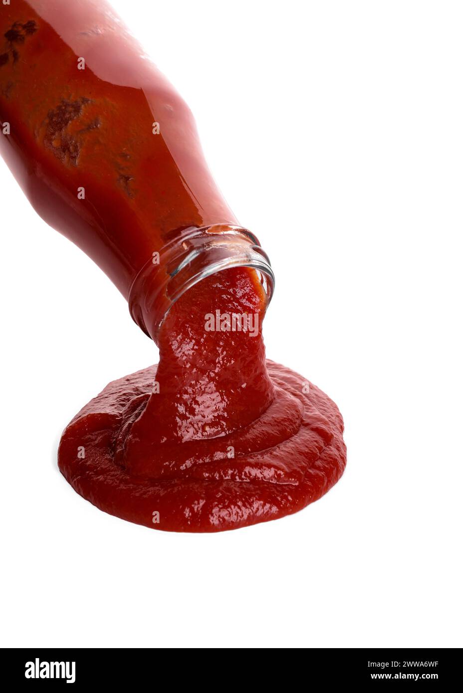 Ketchup pouring from bottle hi-res stock photography and images - Alamy