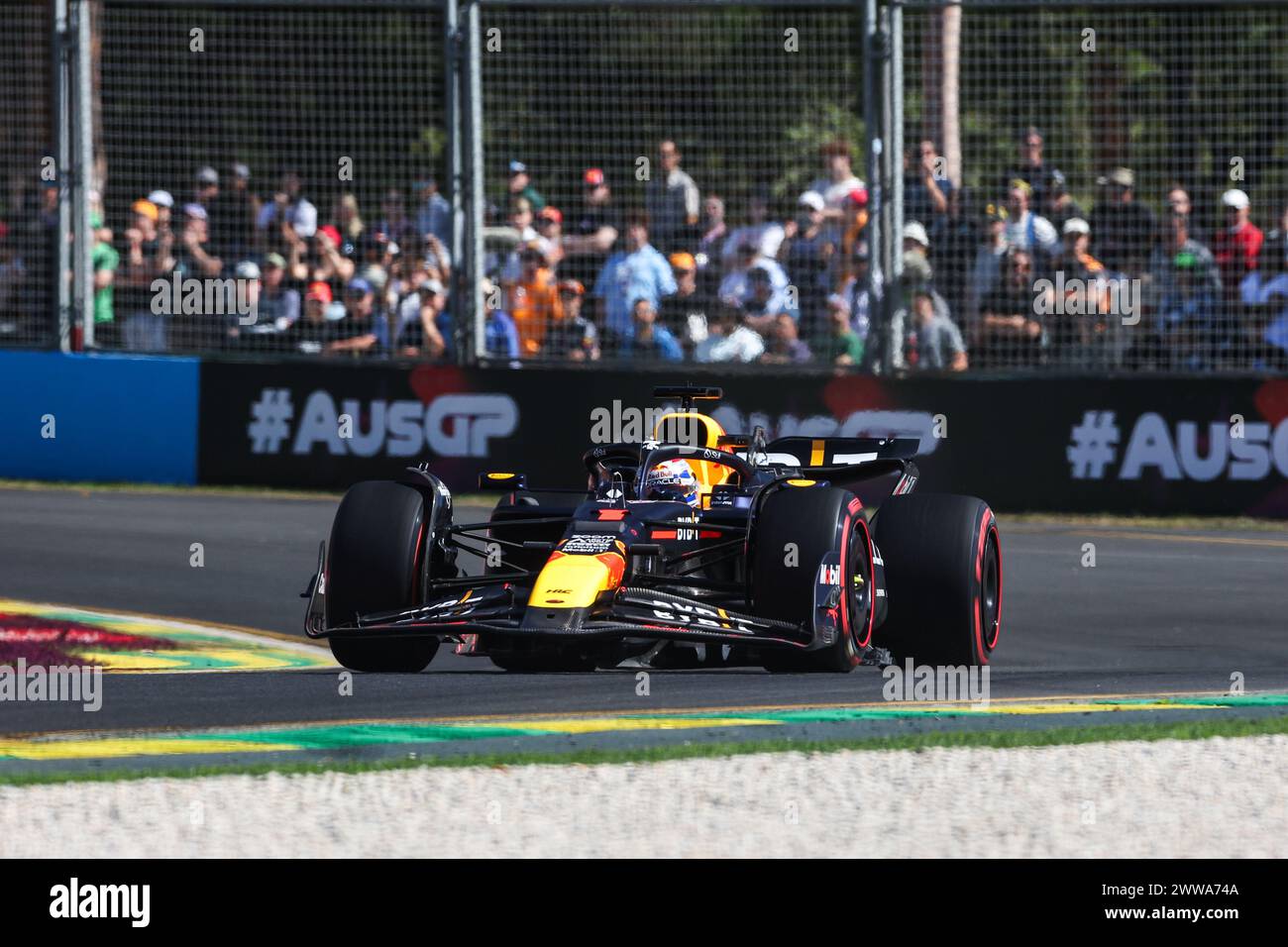 01 VERSTAPPEN Max (nld), Red Bull Racing RB20, action during the ...