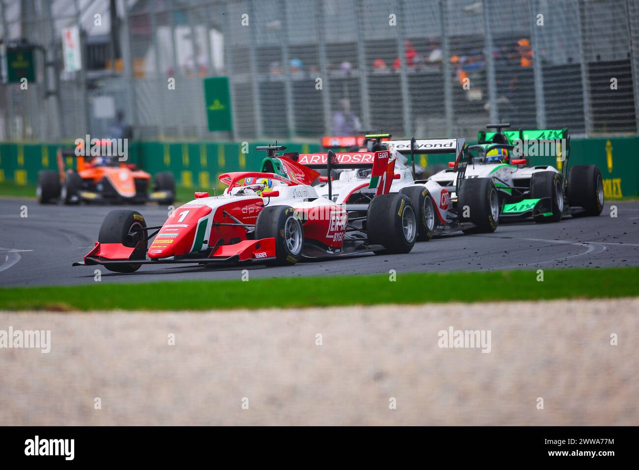 01 BEGANOVIC Dino (swe), Prema Racing, Dallara F3 2019, action during ...