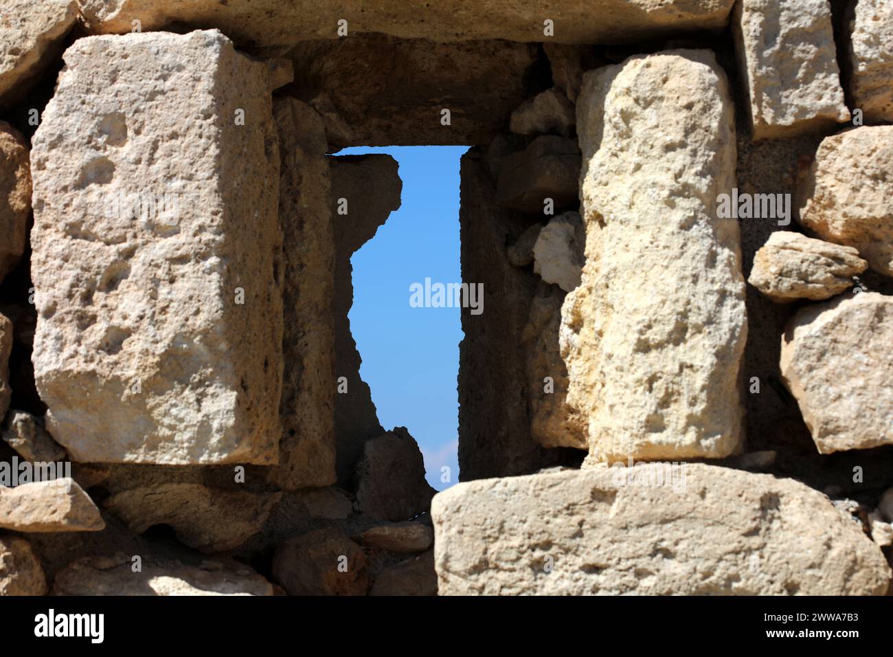 Fortezza fortress castle in Crete island Rethimno holidays exploring the old ancient stone city ...