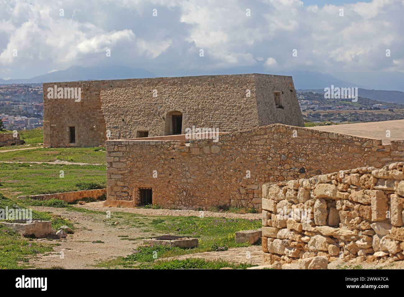 Fortezza fortress castle in Crete island Rethimno holidays exploring ...