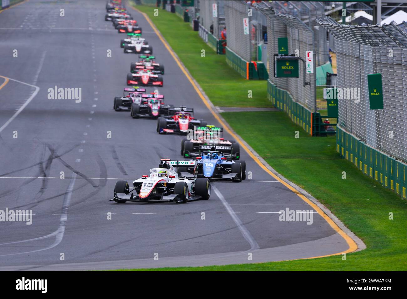 12 BOYA Mari (spa), Campos Racing, Dallara F3 2019, action during the ...