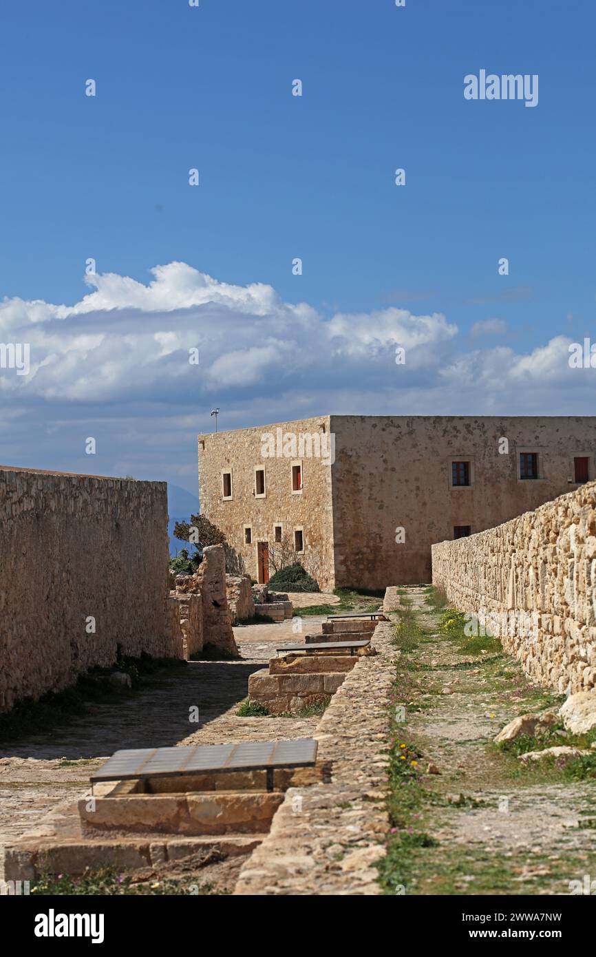 Fortezza fortress castle in Crete island Rethimno holidays exploring ...