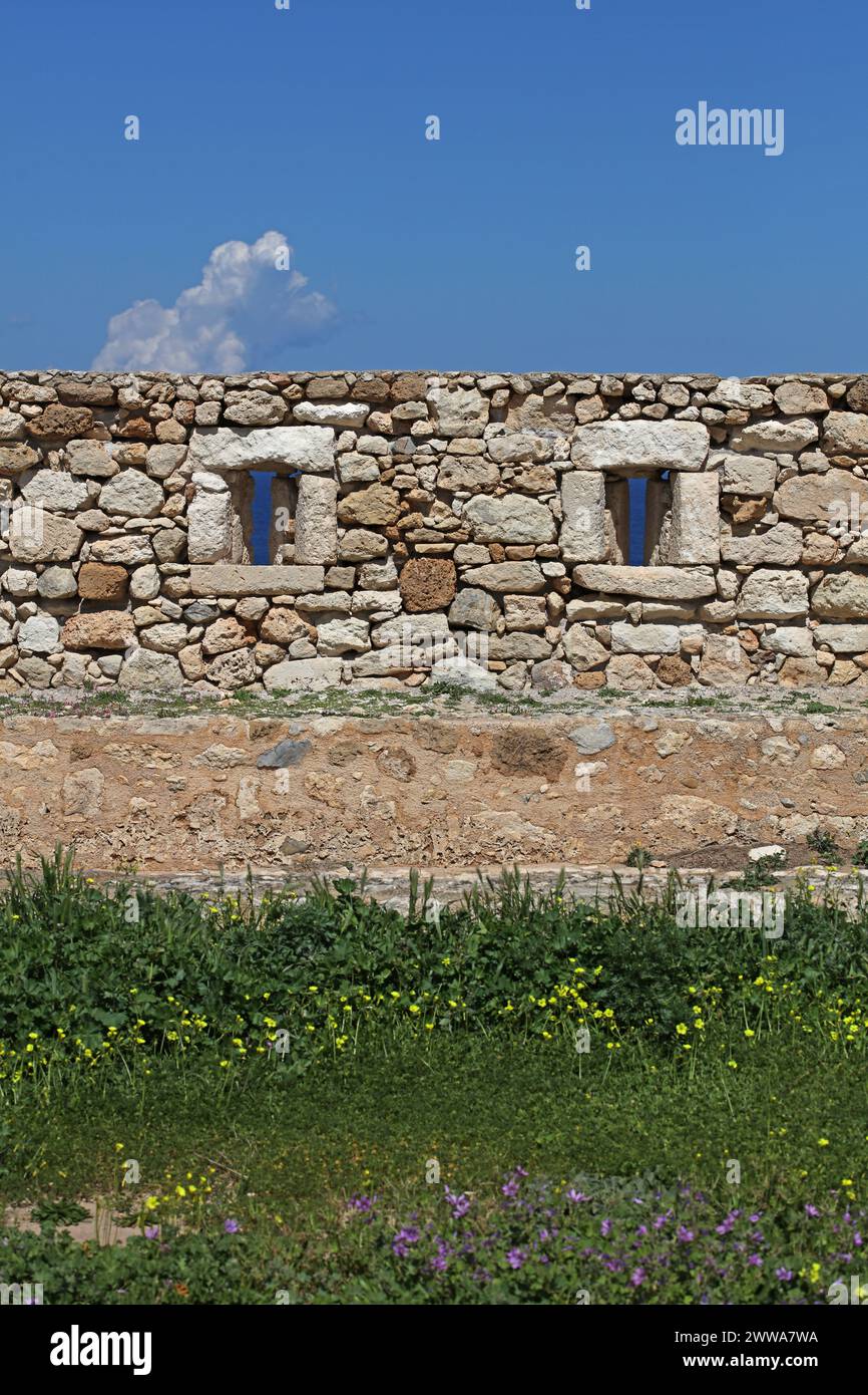 Fortezza fortress castle in Crete island Rethimno holidays exploring ...