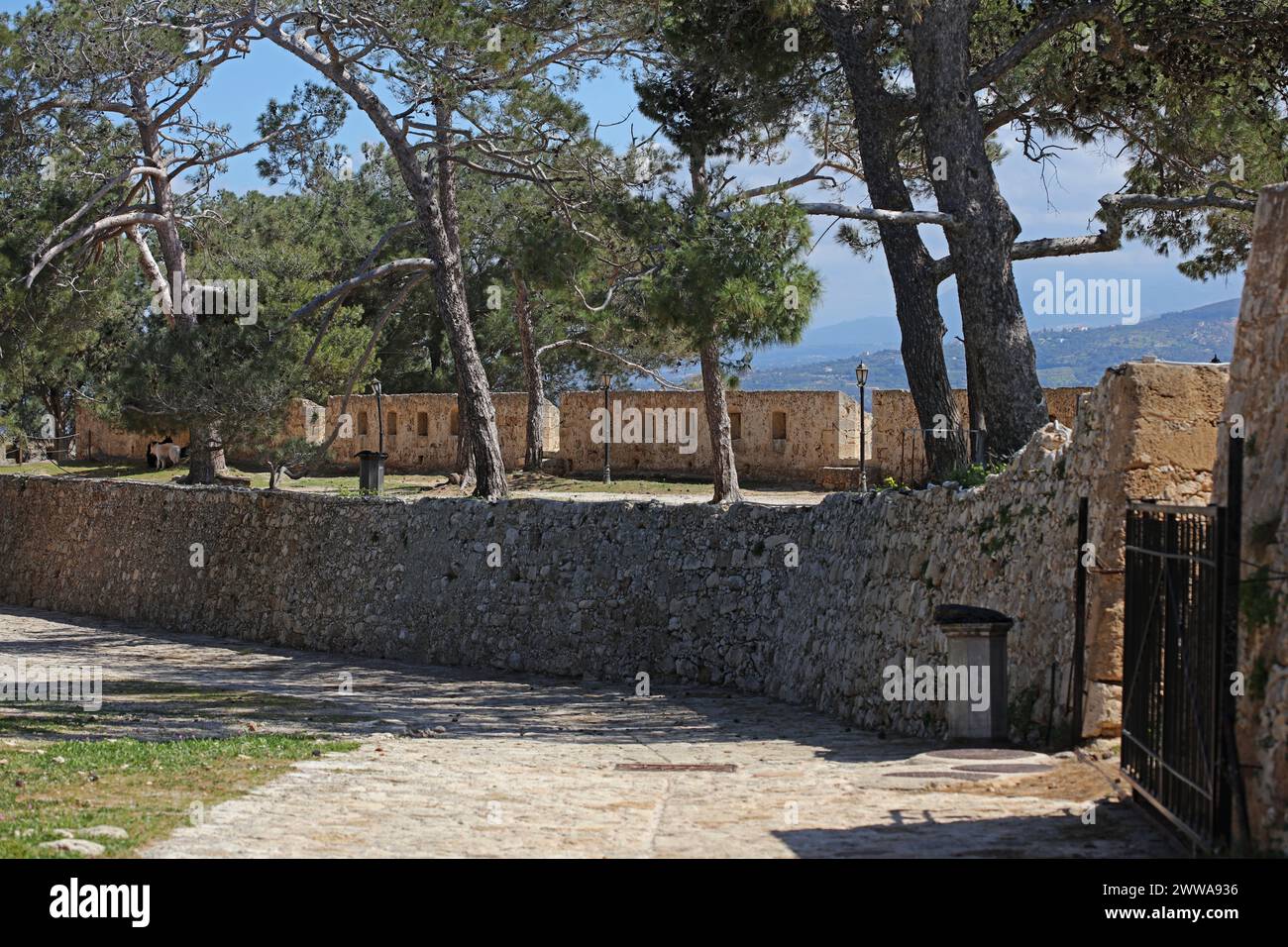Fortezza fortress castle in Crete island Rethimno holidays exploring ...