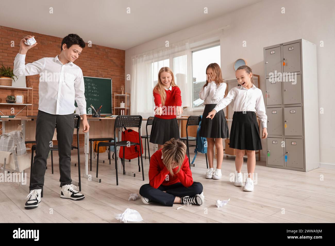 Student harassment classroom hi-res stock photography and images - Alamy
