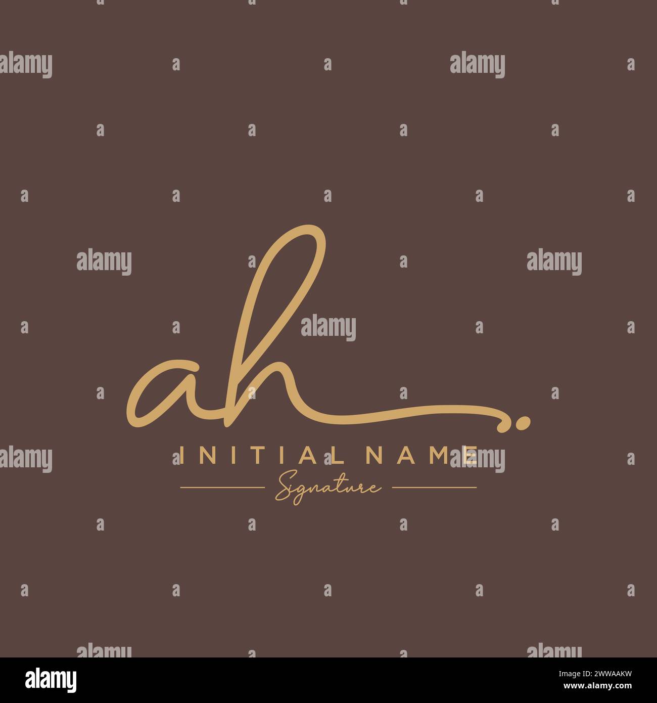 Ah font logo hi-res stock photography and images - Alamy