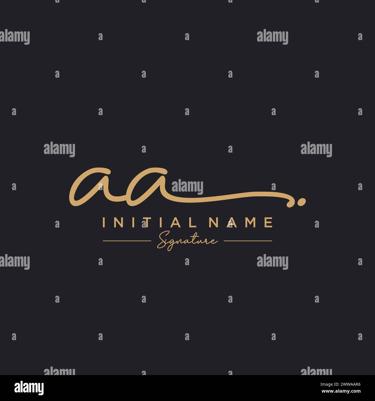 Aa logo vector vectors hi-res stock photography and images - Alamy