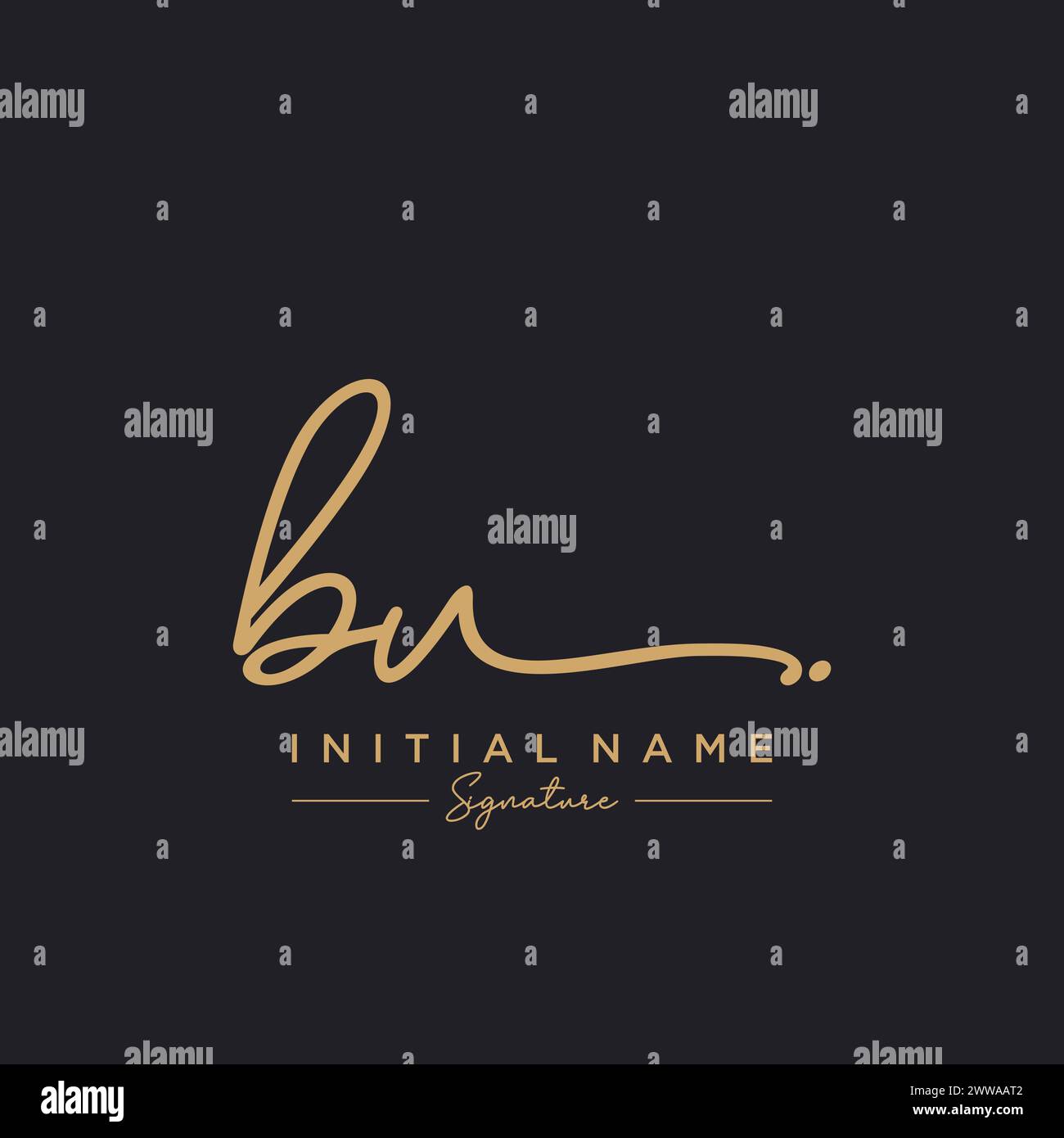 Letter bu vector vectors hi-res stock photography and images - Alamy