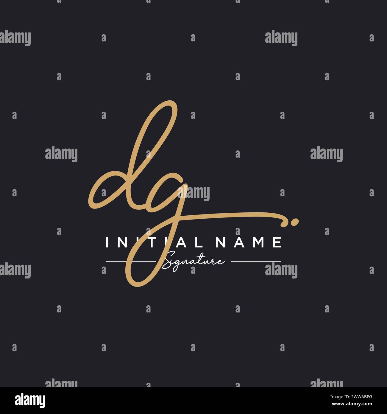 Letter dg vector vectors Stock Vector Images - Alamy