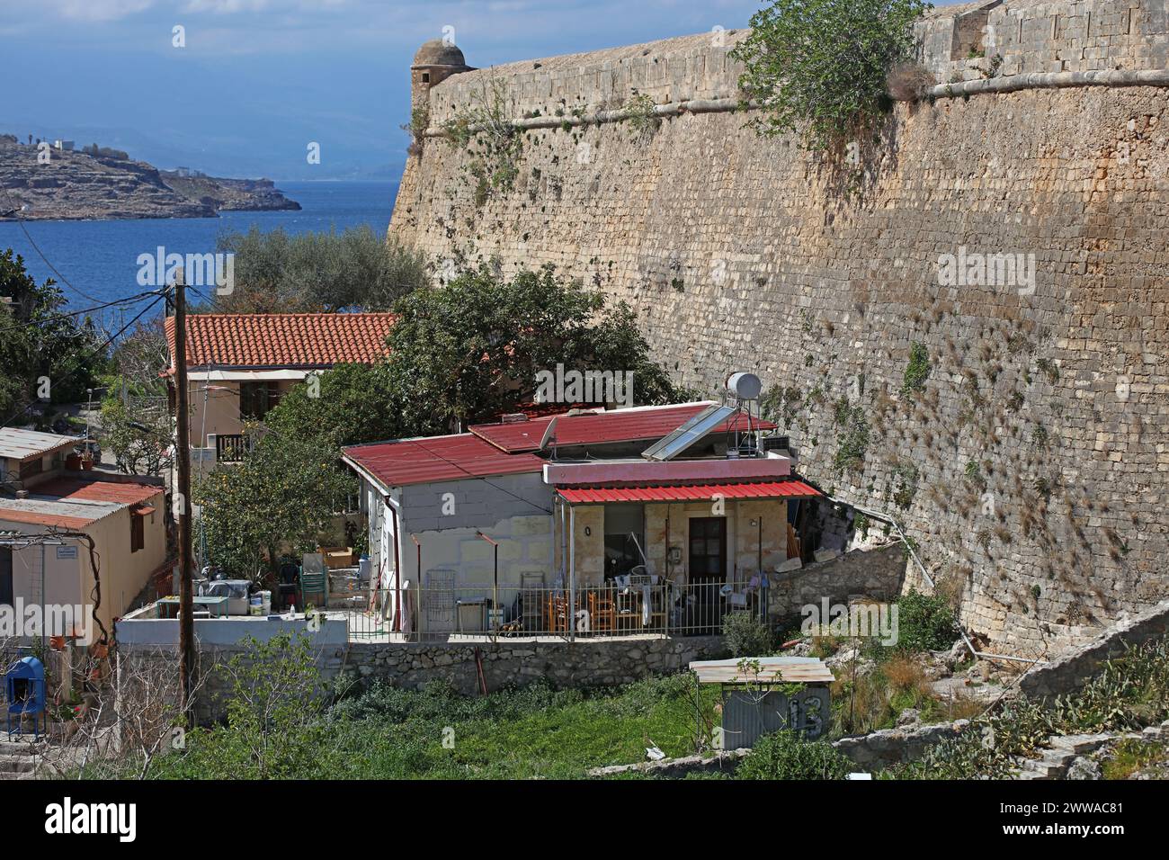 Fortezza fortress castle in Crete island Rethimno holidays exploring ...