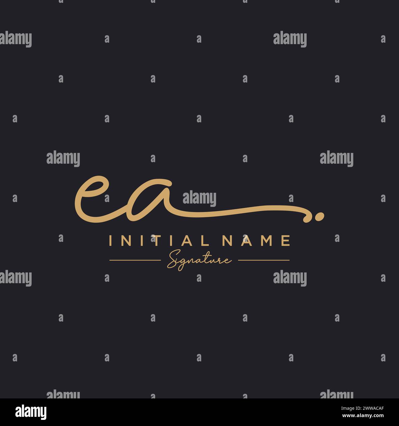 Letter ea vector vectors hi-res stock photography and images - Alamy