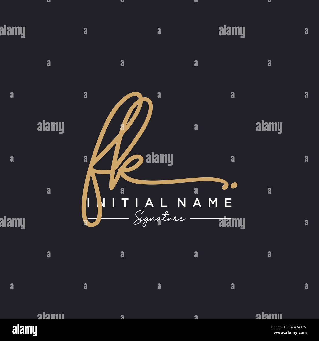 Fk font Stock Vector Images - Alamy