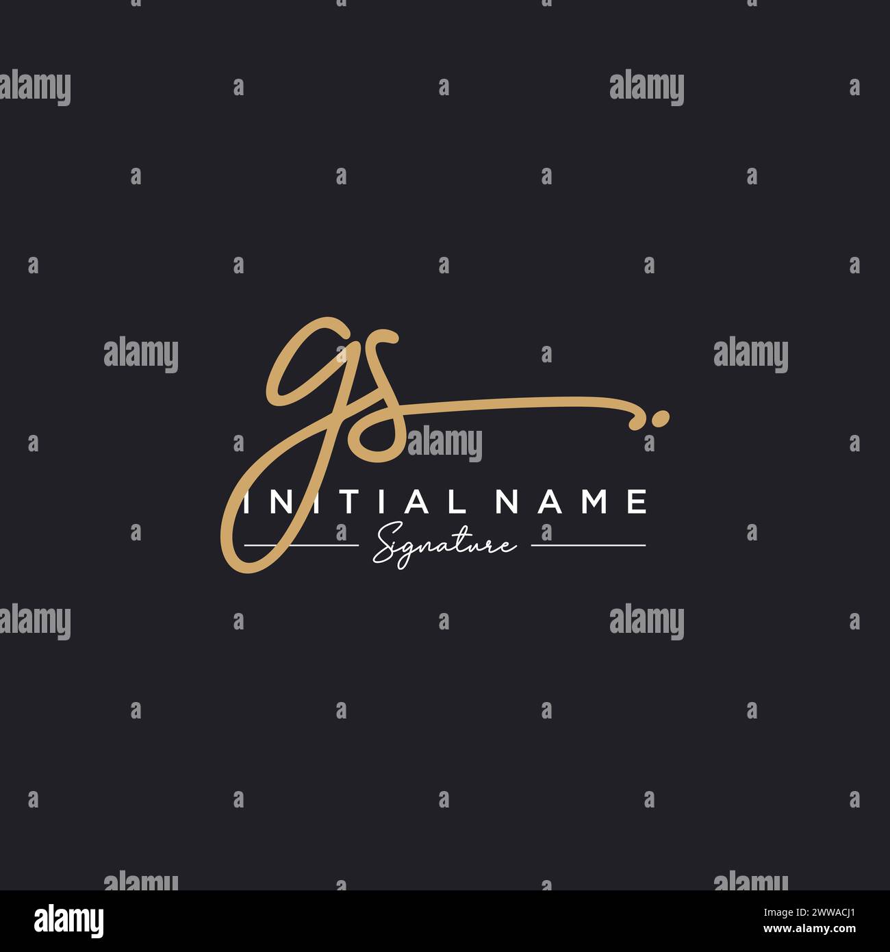 Gs icon vector vectors hi-res stock photography and images - Alamy