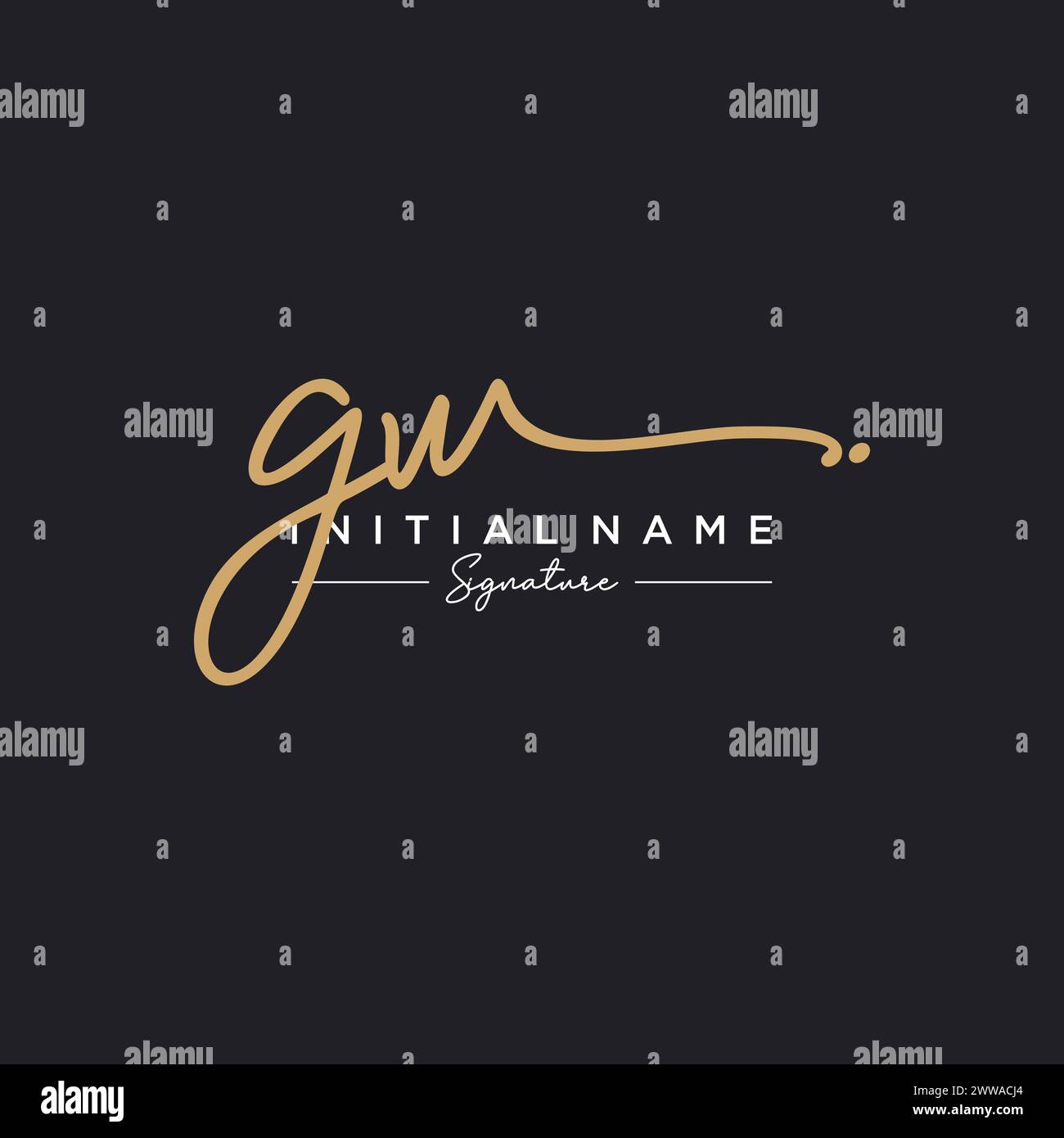 Gw clean logo hi-res stock photography and images - Alamy