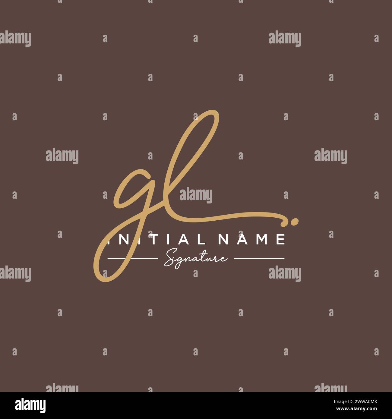 Gl font Stock Vector Images - Alamy