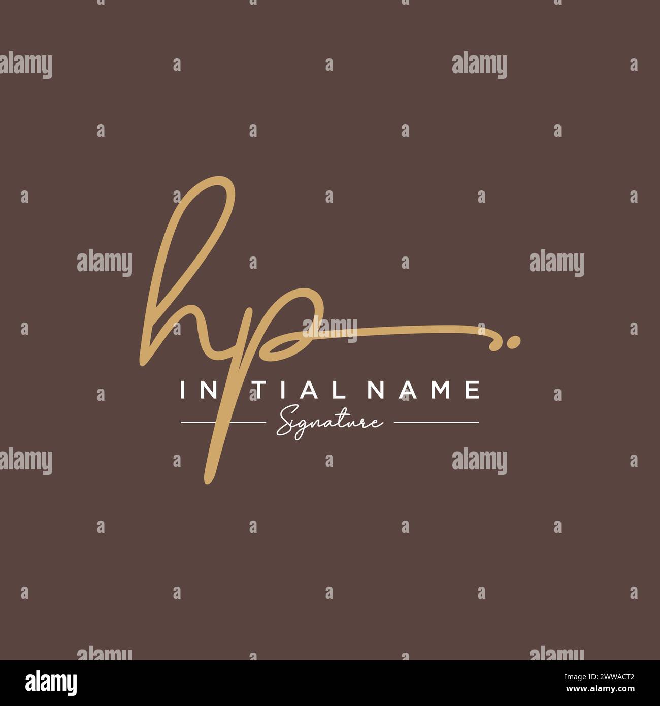 Hp logo design vector vectors hi-res stock photography and images - Alamy