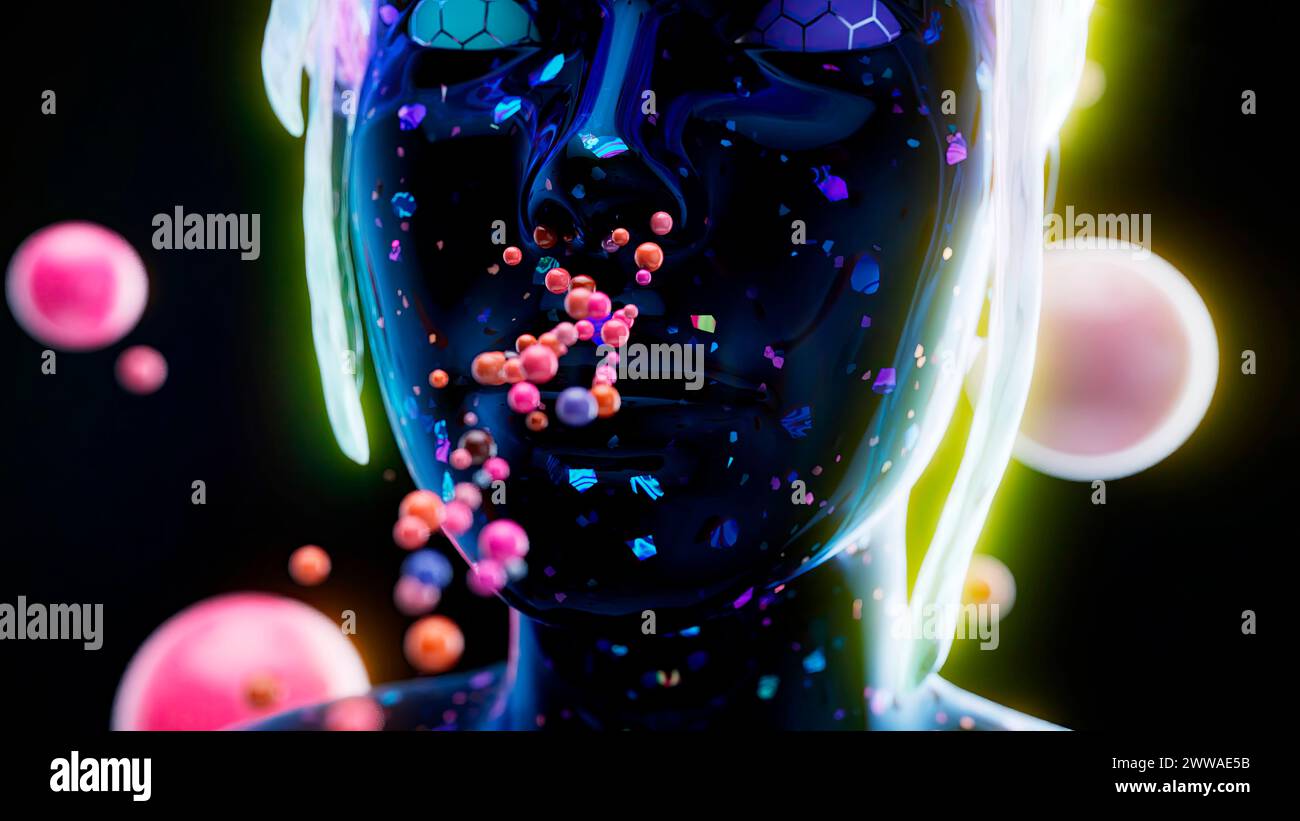 Sense of smell, conceptual illustration Stock Photo - Alamy