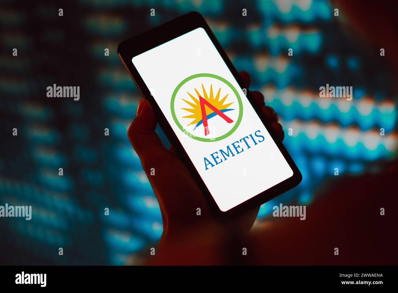 Brazil. 22nd Mar, 2024. In this photo illustration, the Aemetis, Inc ...