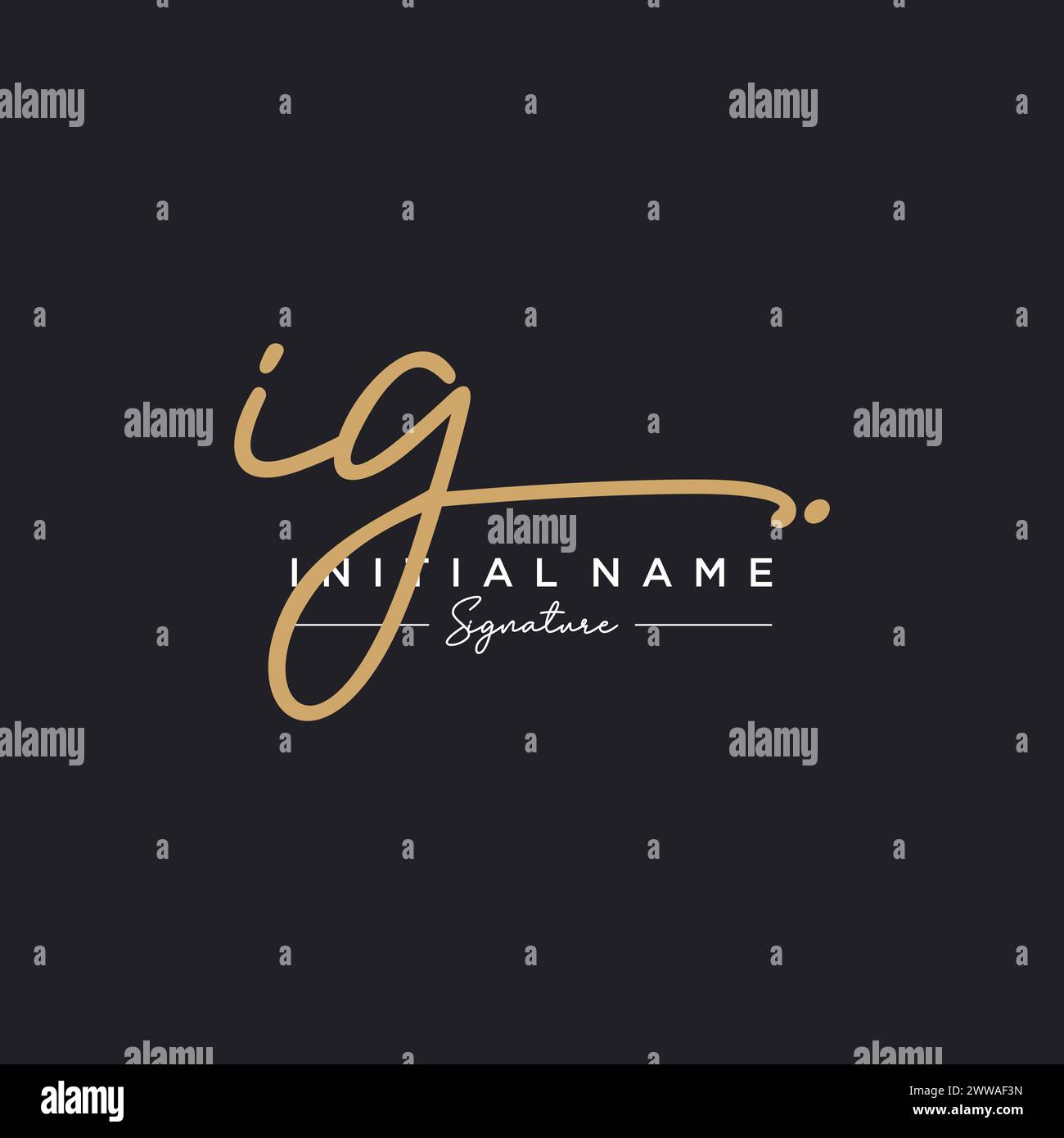 Ig sign Stock Vector Images - Alamy