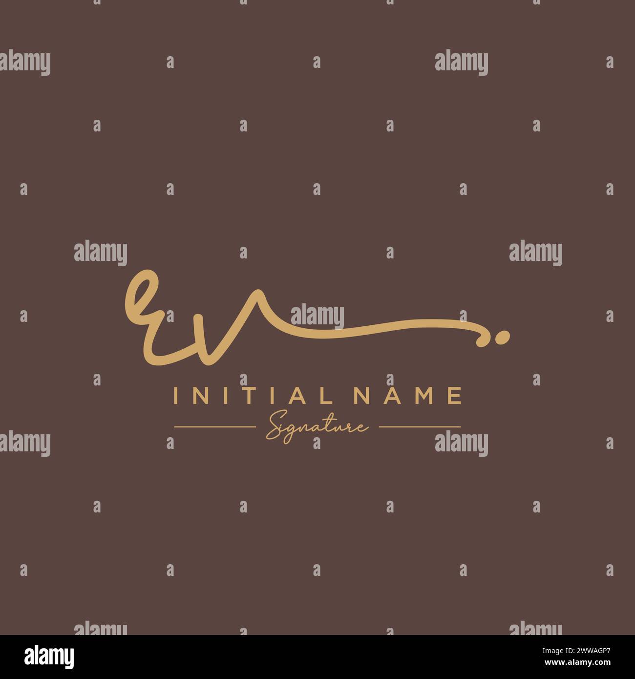 Letter rv vector vectors hi-res stock photography and images - Alamy