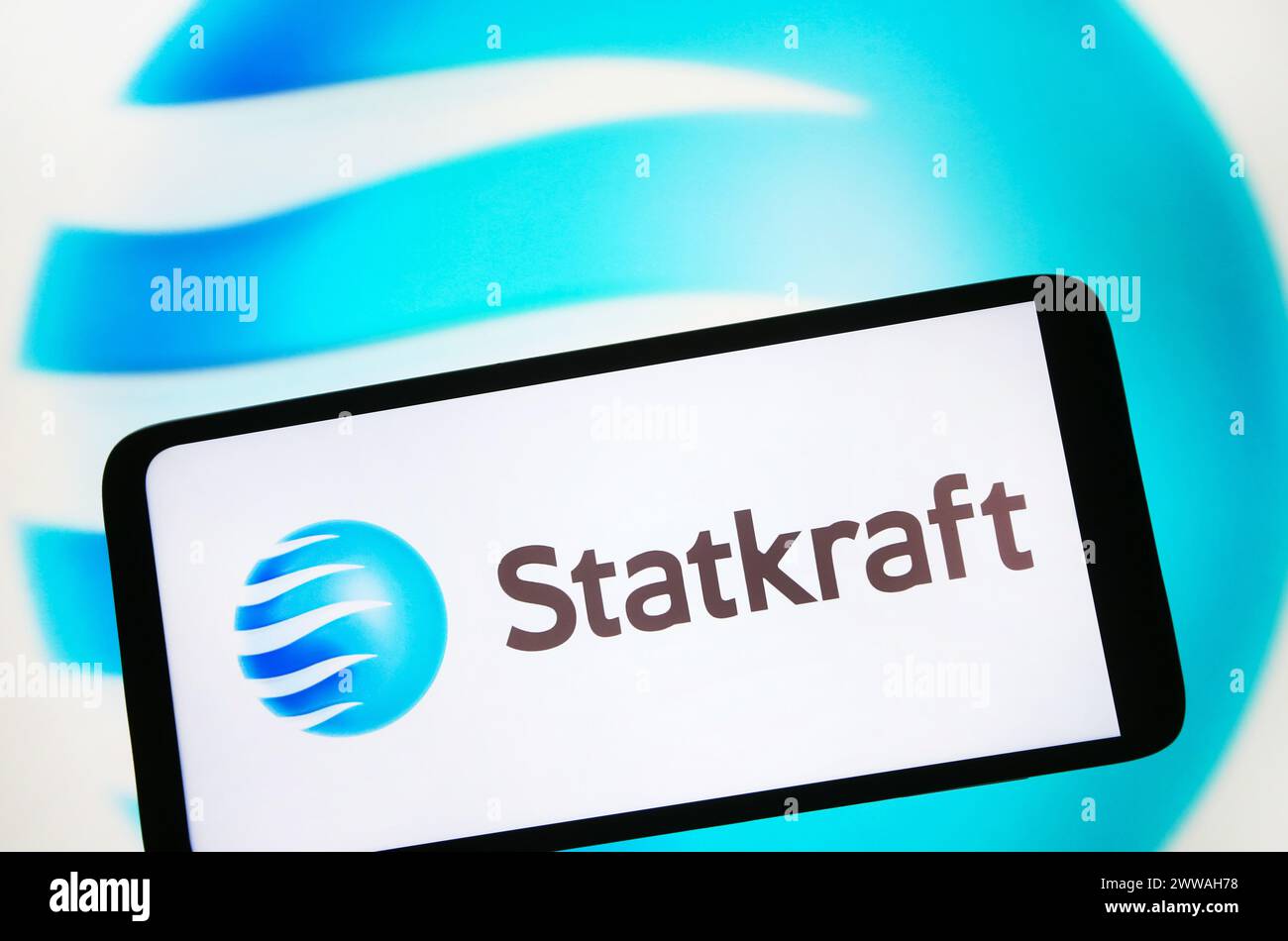 Kyiv, Ukraine. 23rd Mar, 2024. In this photo illustration, Statkraft AS ...