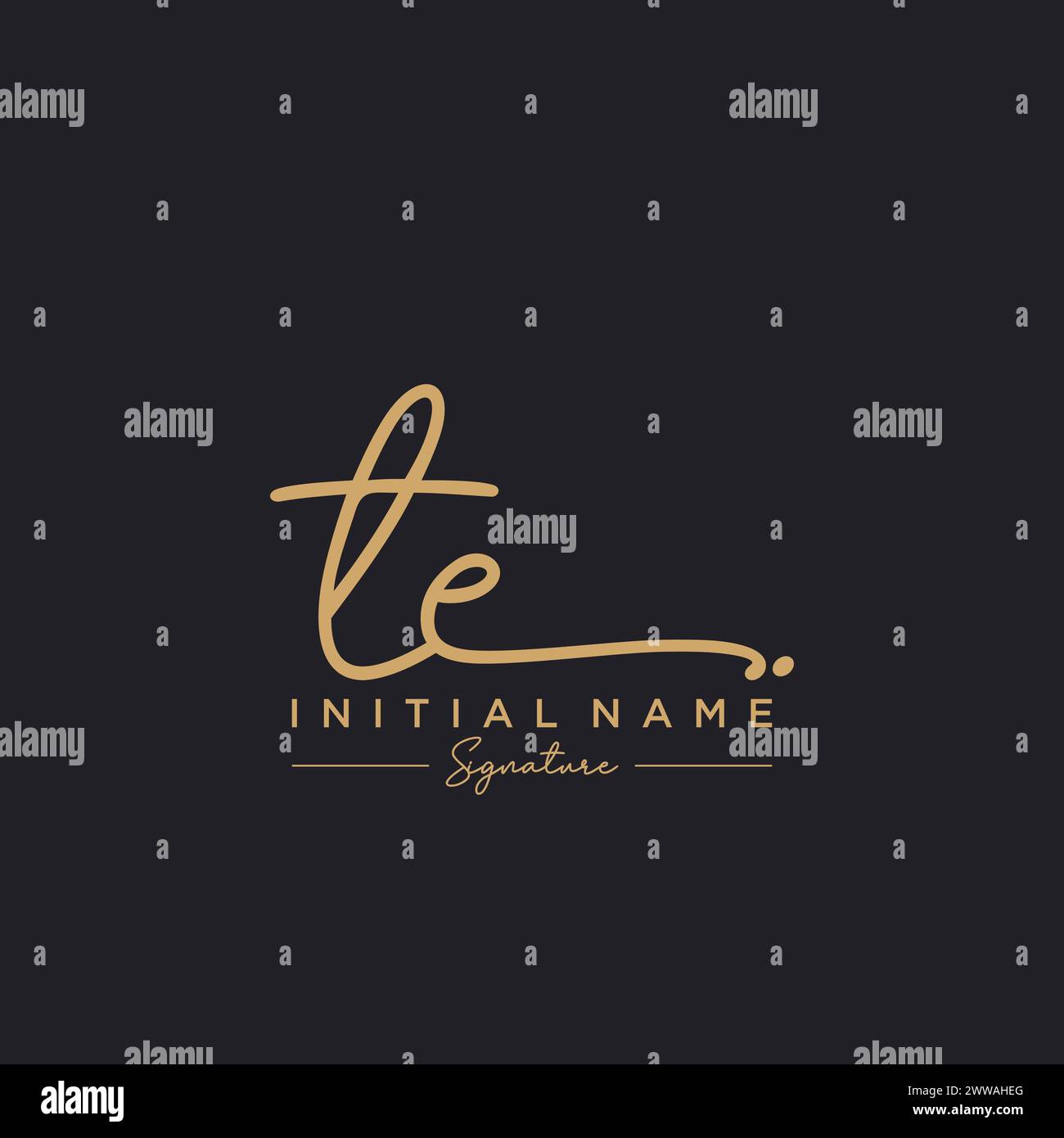 Te clean logo Stock Vector Images - Alamy