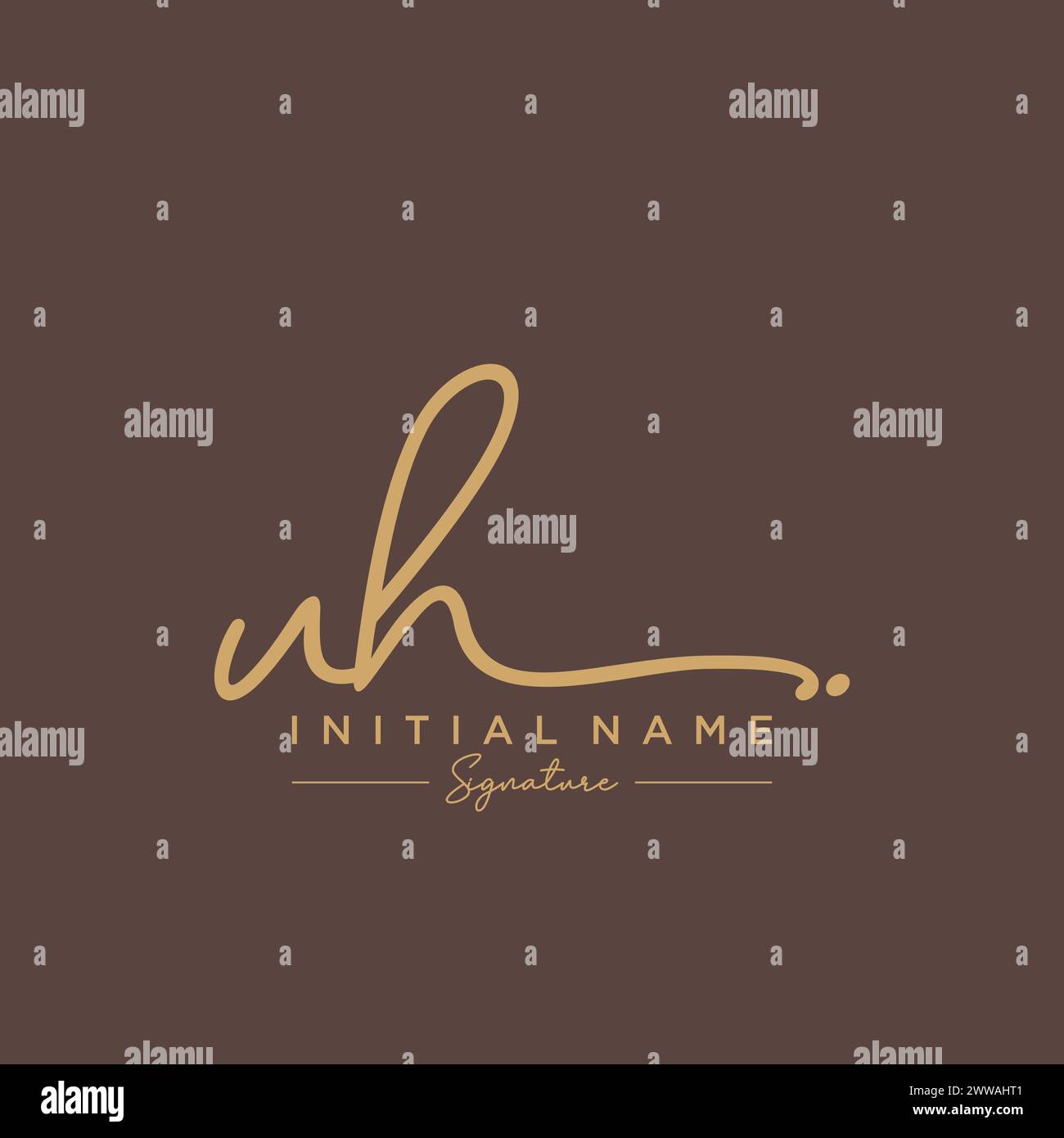 Uh clean logo hi-res stock photography and images - Alamy