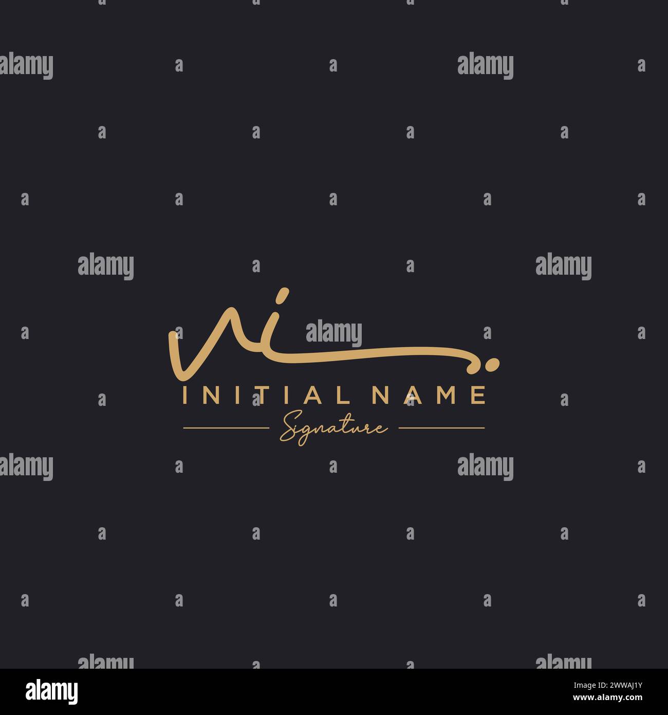 Letter vi logo Stock Vector Images - Alamy