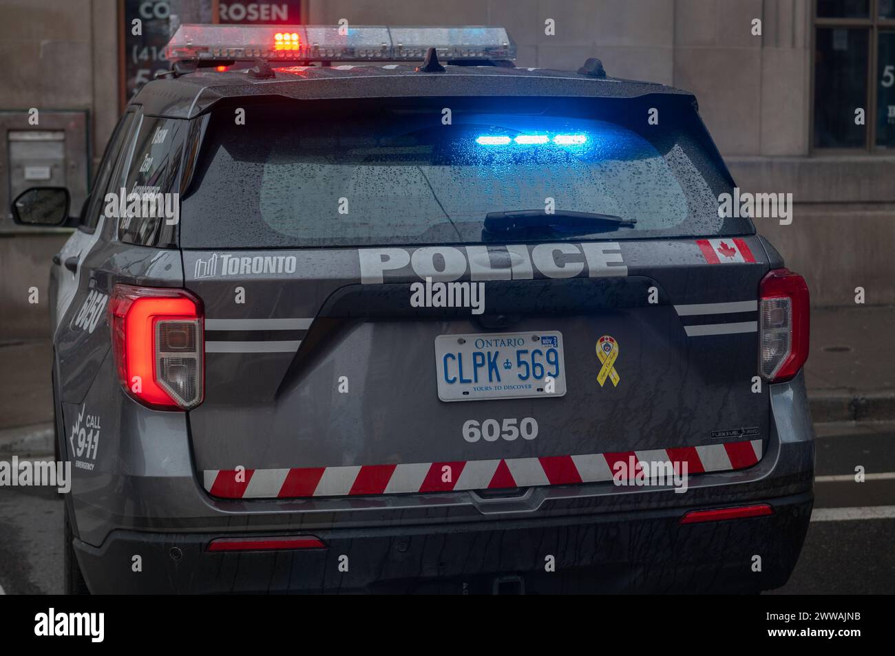 Toronto police car hi-res stock photography and images - Alamy