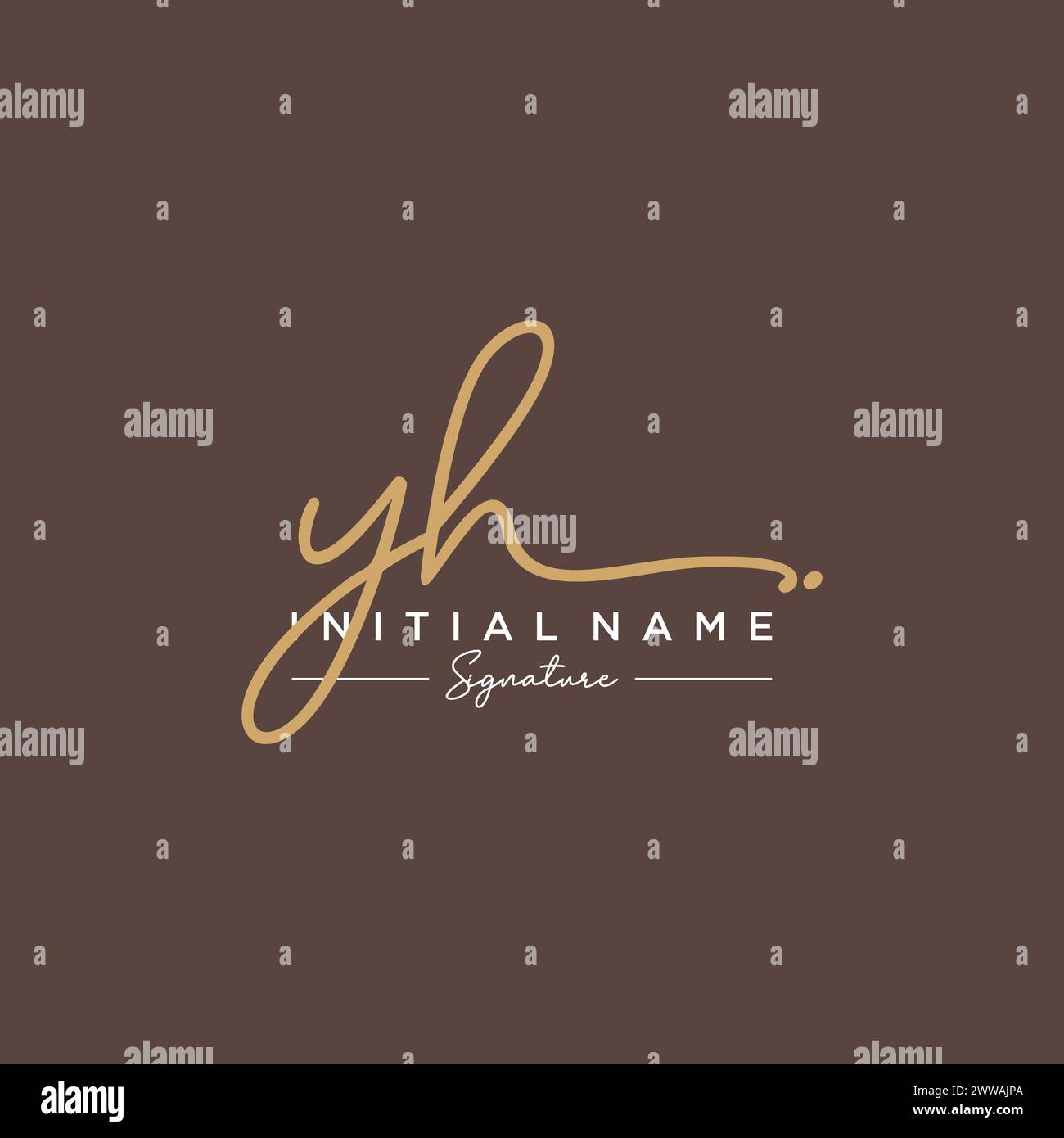Yh clean logo hi-res stock photography and images - Alamy