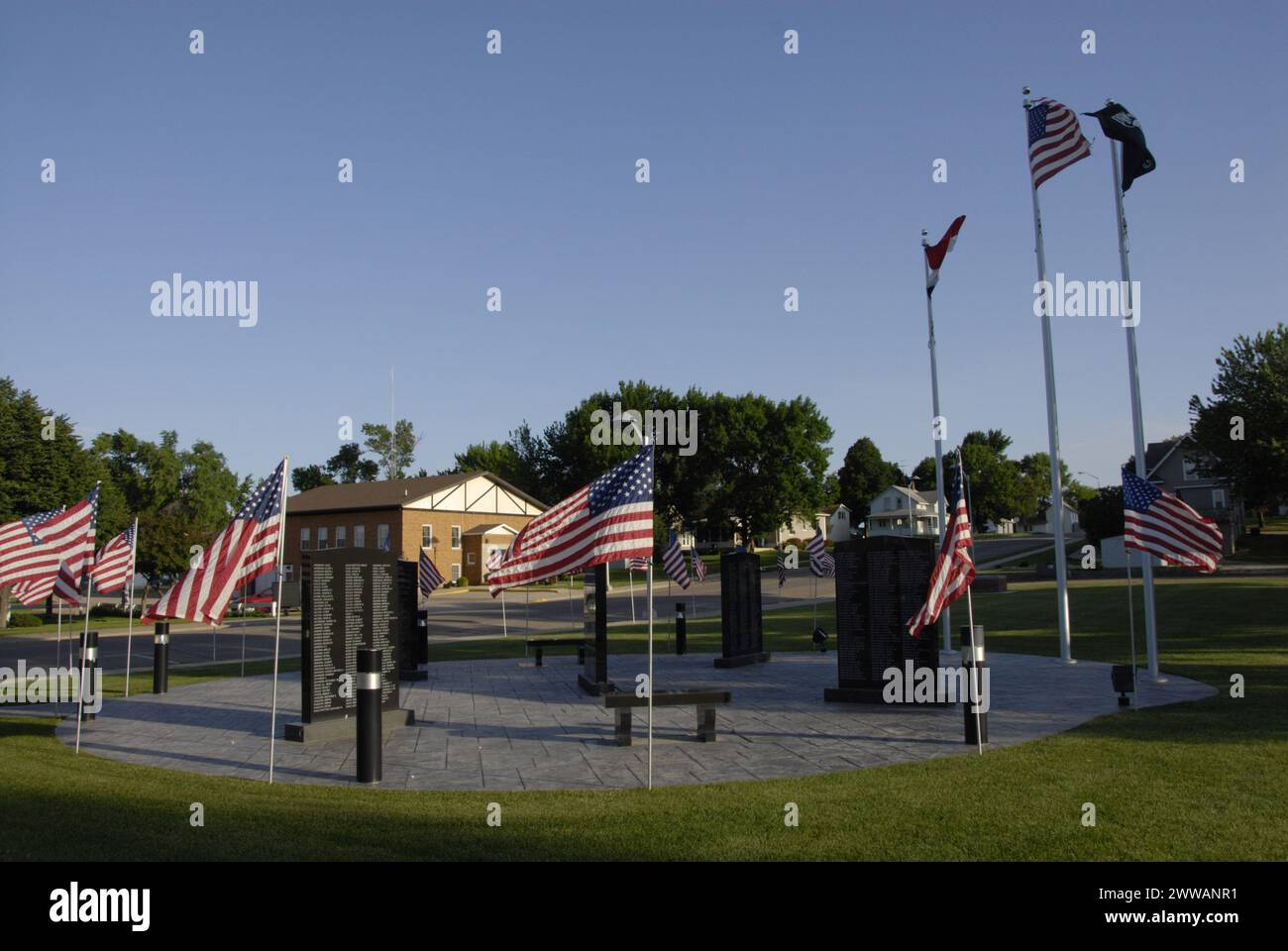 Alton /Iowa /USA/ 14.june 2014) Life in small town alton iowa rular ...