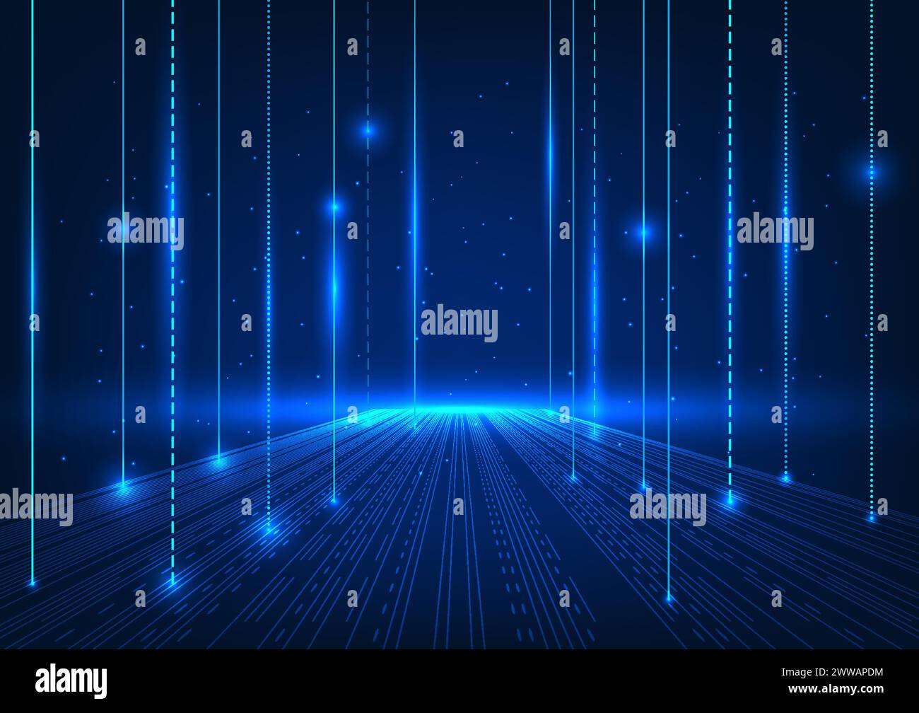 Technology background. Lines are arranged on top of each other to ...