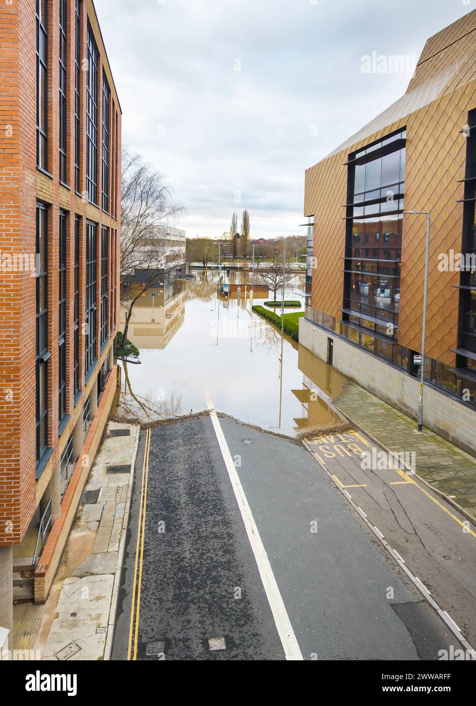 Extreme weather conditions,extensive flooding,after heavy,prolonged ...